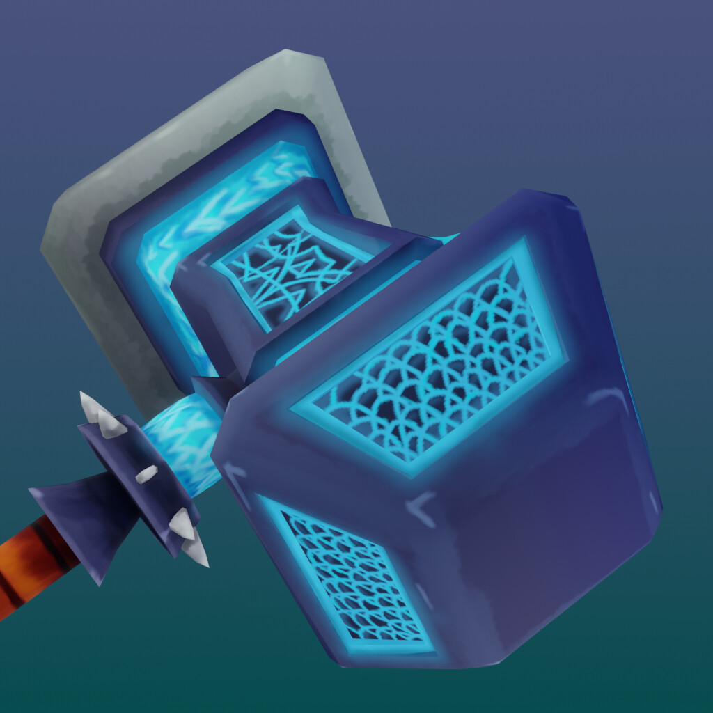 ArtStation - Ice Hammer