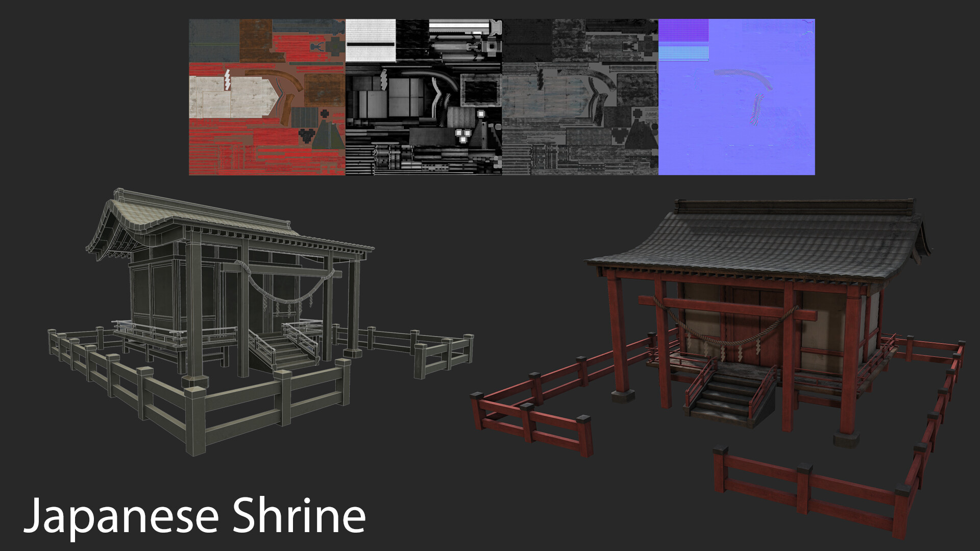 ArtStation - Japanese Shrine