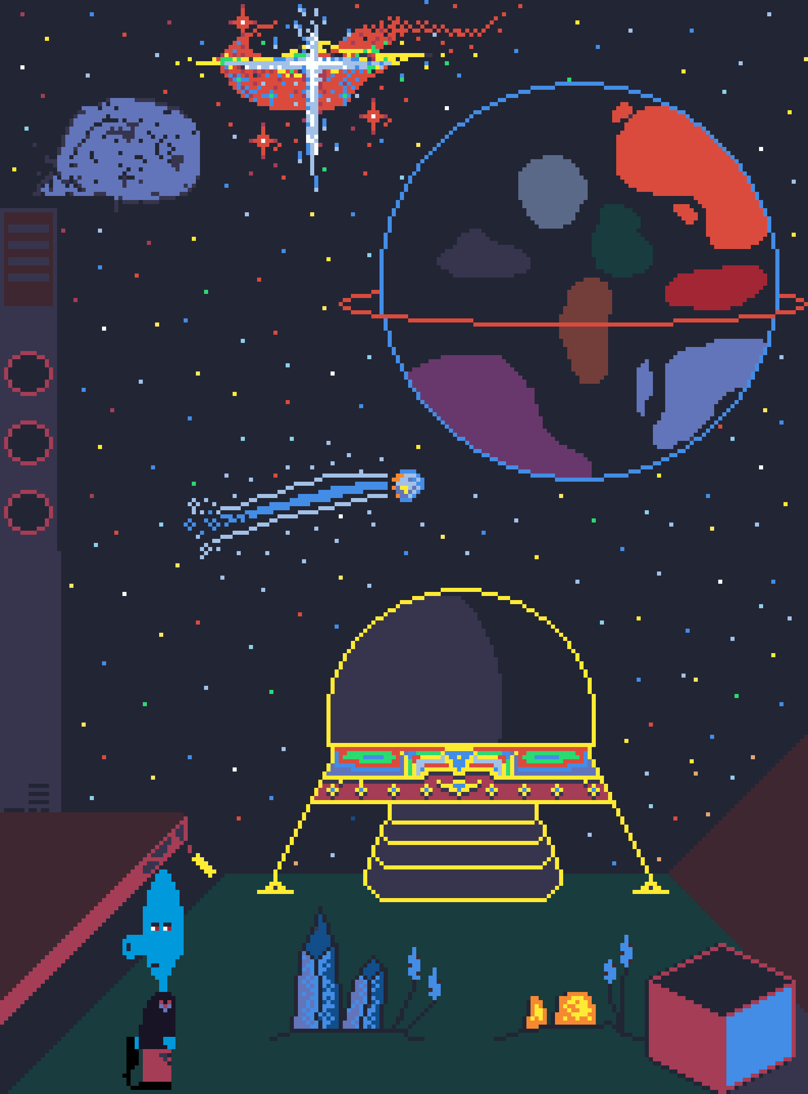 ArtStation - Agent X in cosmic space___ The new federation intergalactic