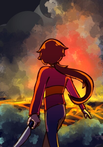 ArtStation - Volcano trip, 2021