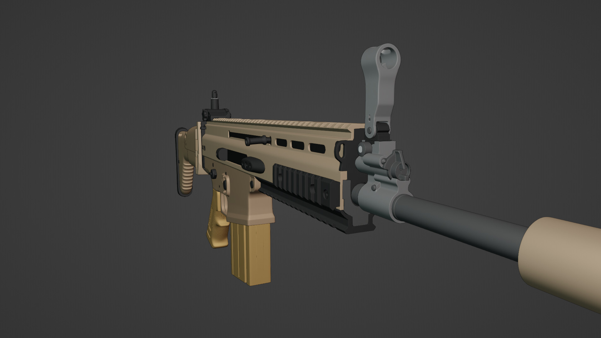 ArtStation - NATO SCAR 17