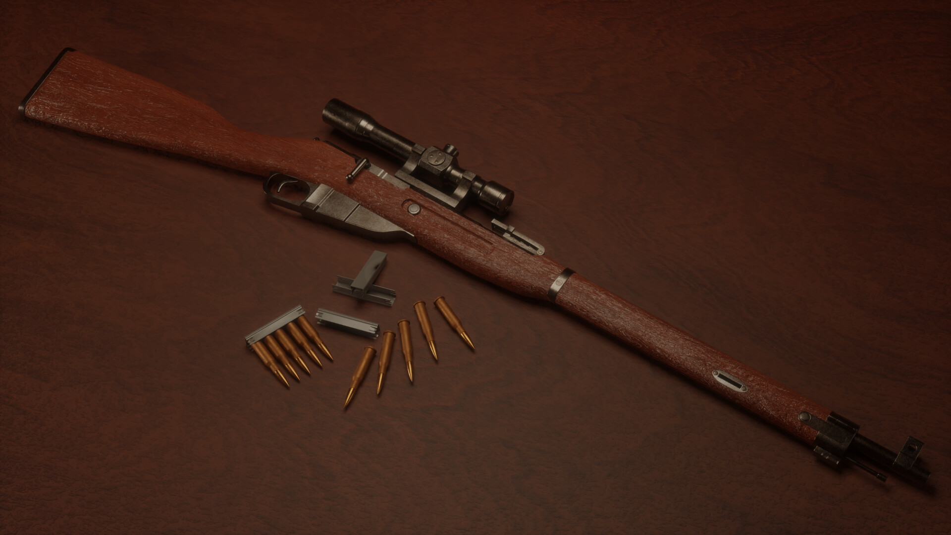 ArtStation - Mosin Nagant M27