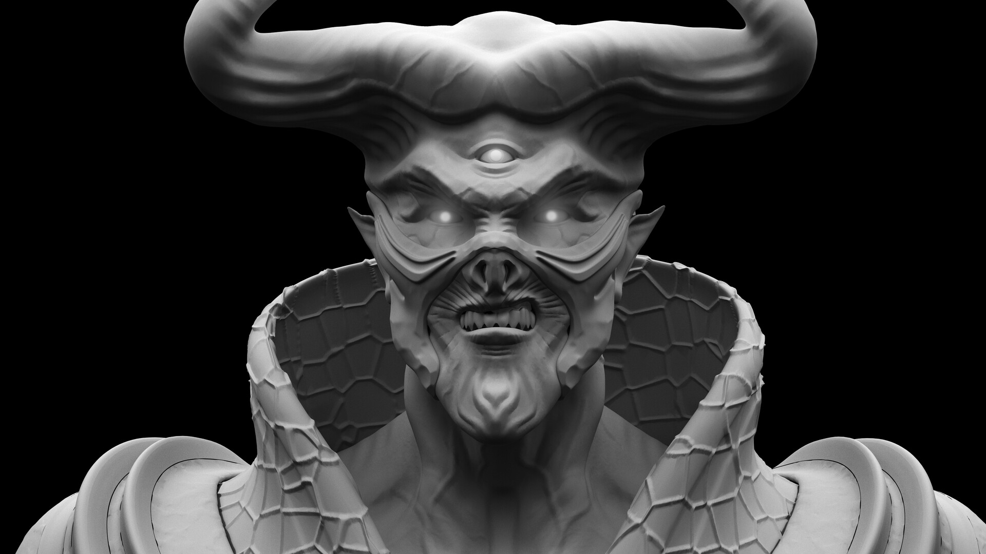 ArtStation - Devil army General Part one