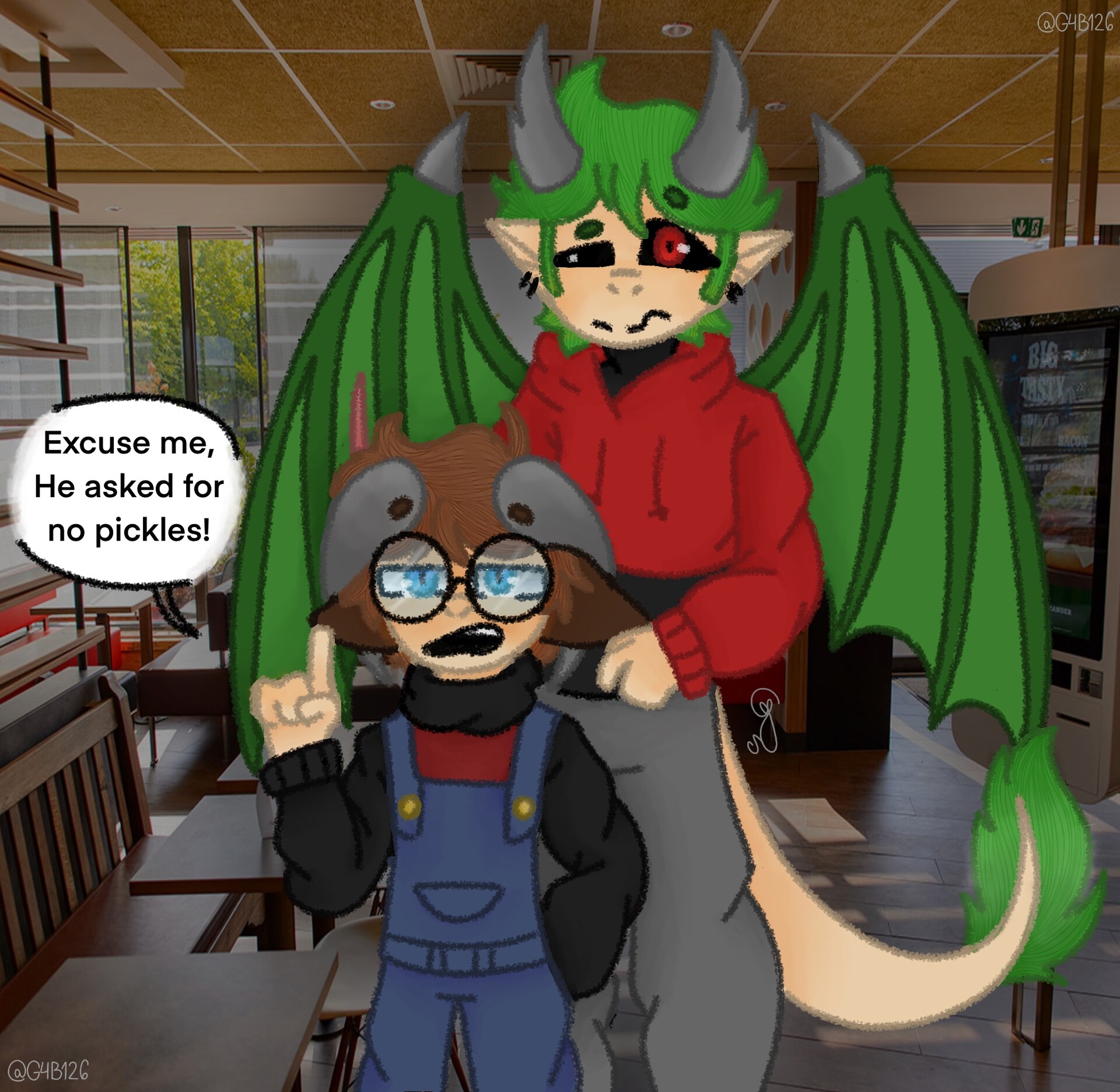 ArtStation - Mac donalds meme