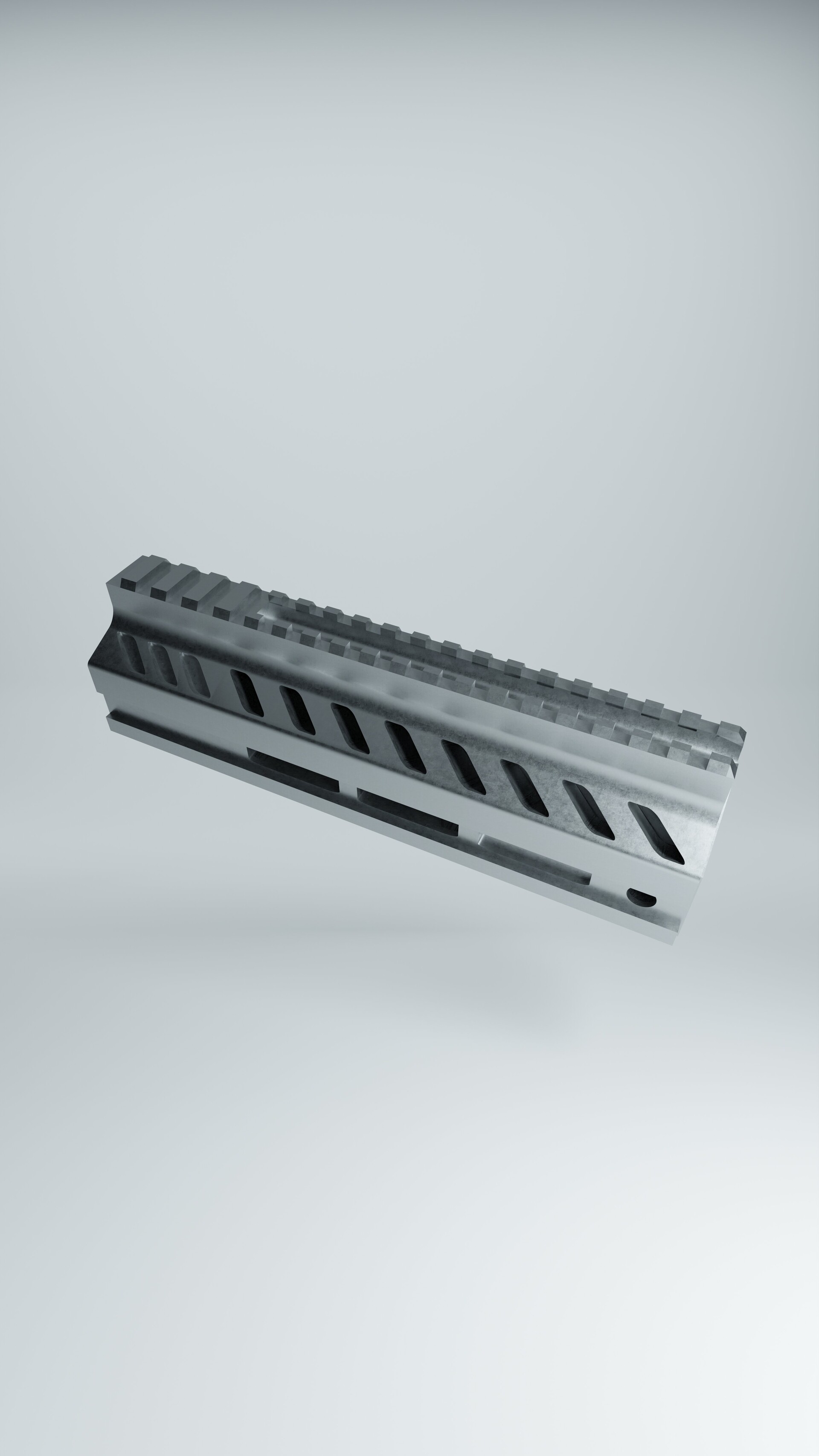 ArtStation - Hard surface handguard