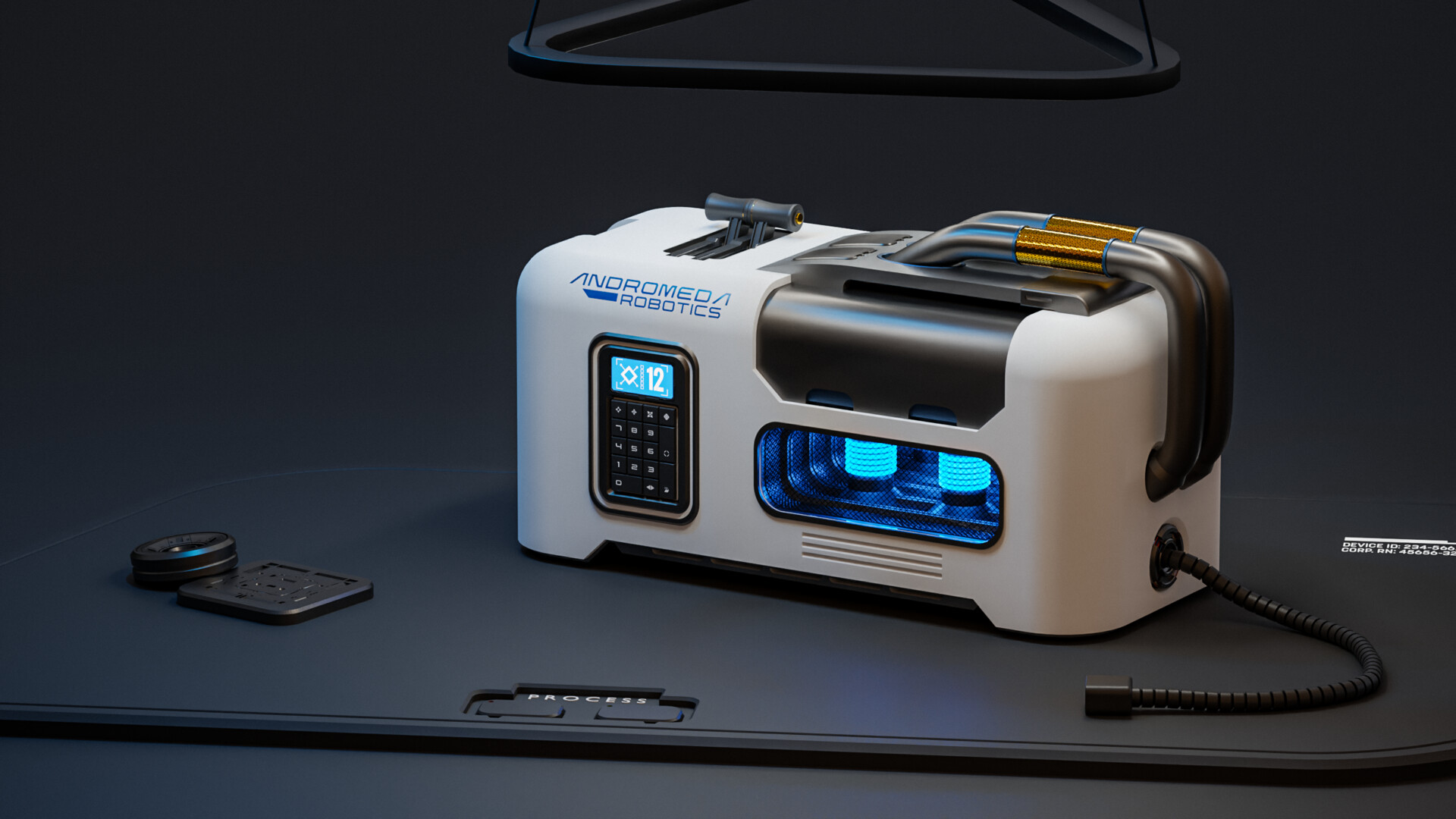 ArtStation - Sci-fi Aristocrat's Energy Device