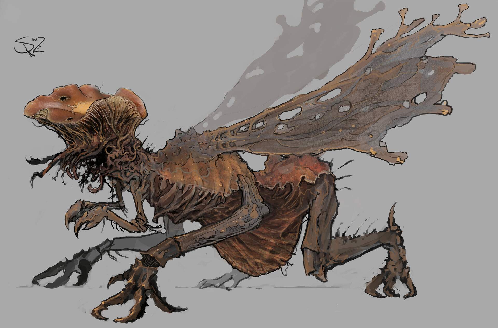 Mi-Go by Ramirez De Souza : r/ImaginaryNecronomicon