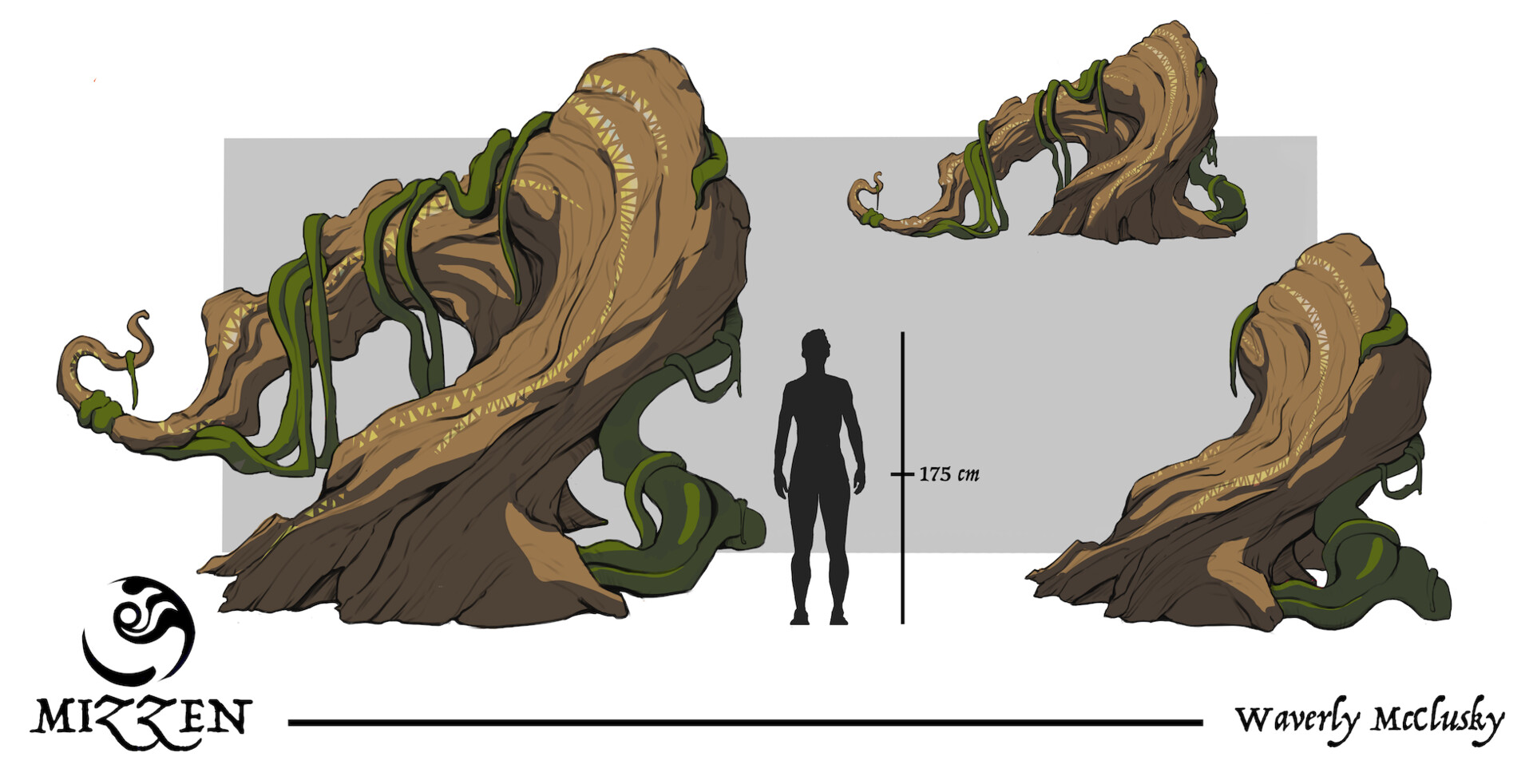 ArtStation - Tree Trunk Concept