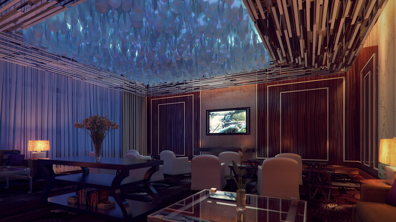 ArtStation - Parlor Lounge