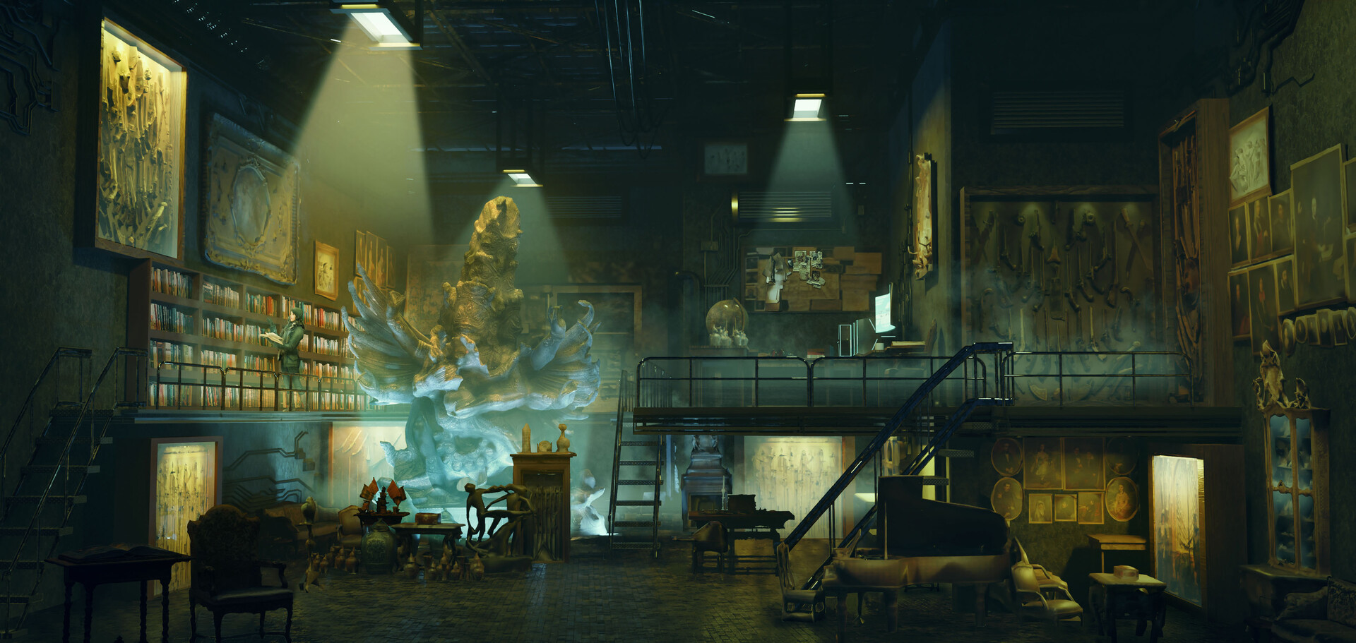 ArtStation - Treasure hunter base