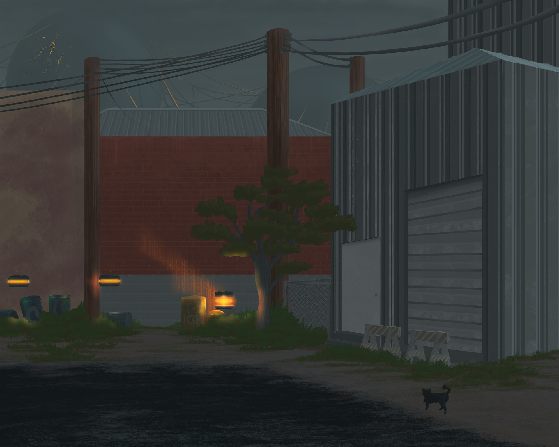 ArtStation - Back Alley