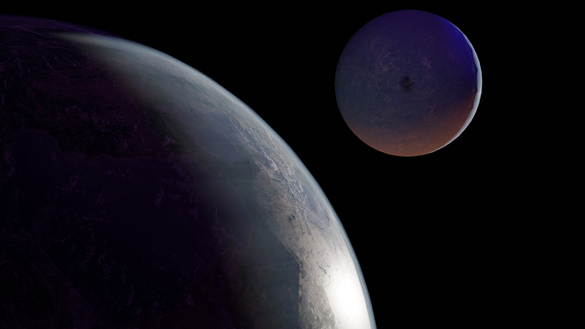 ArtStation - 3D Planets