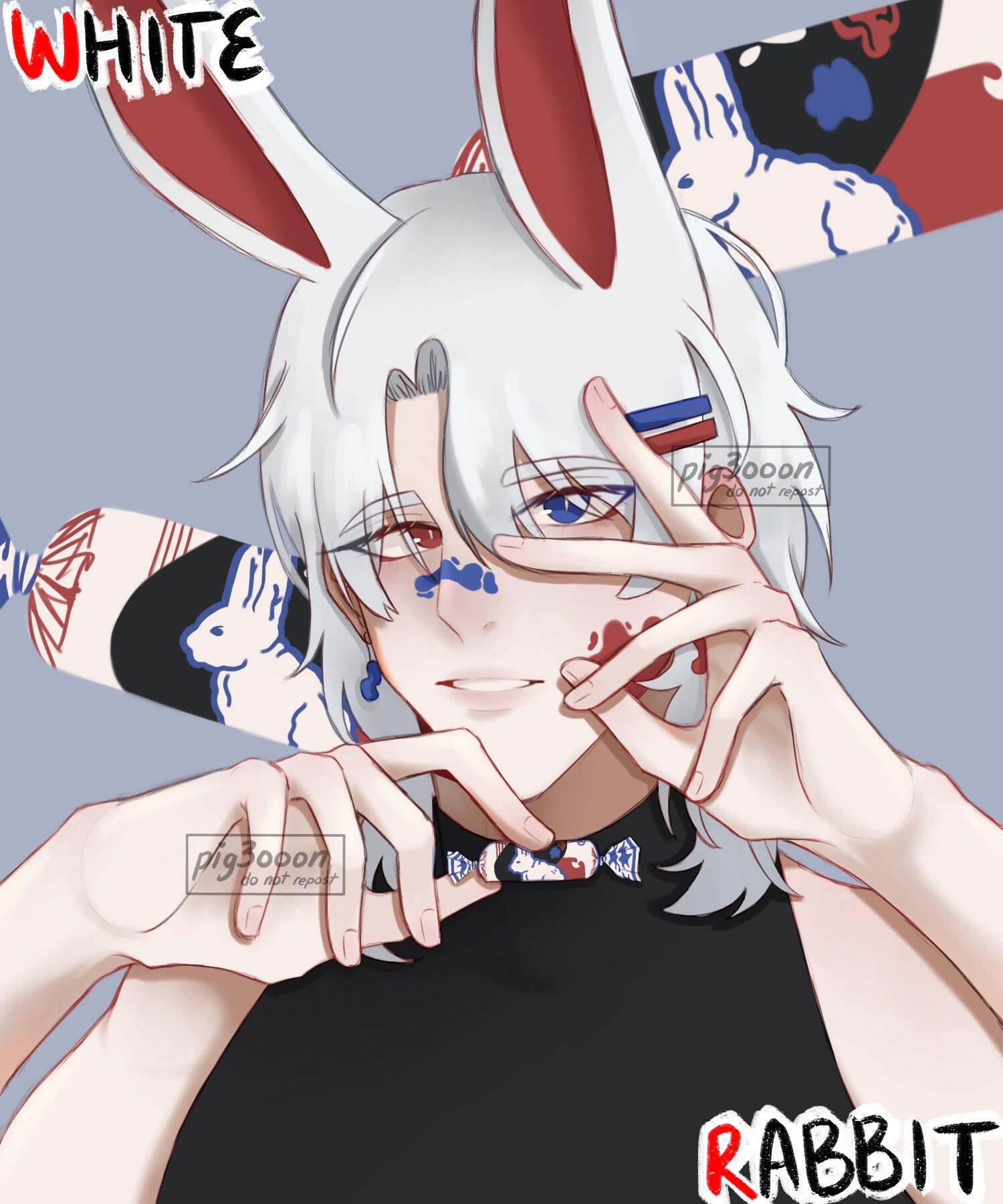 ArtStation - white rabbit candy