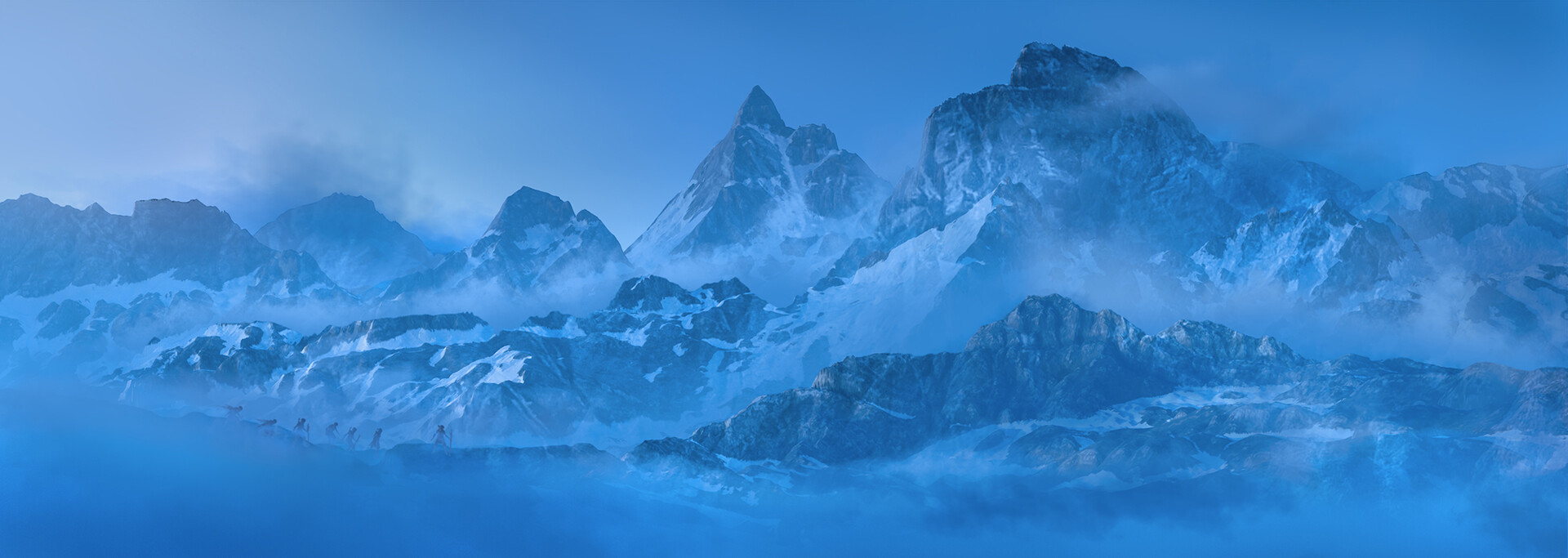 Eric Bouffard - Ancient Bridge and The Crossing - LOTR Inspired sketches