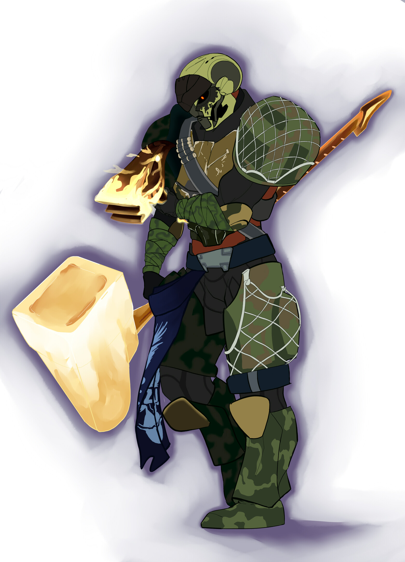 ArtStation - Noble-5 Guardian Illustration