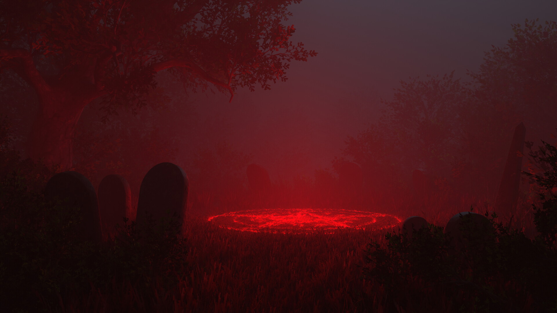 ArtStation - Graveyard Ritual | Blender exercise