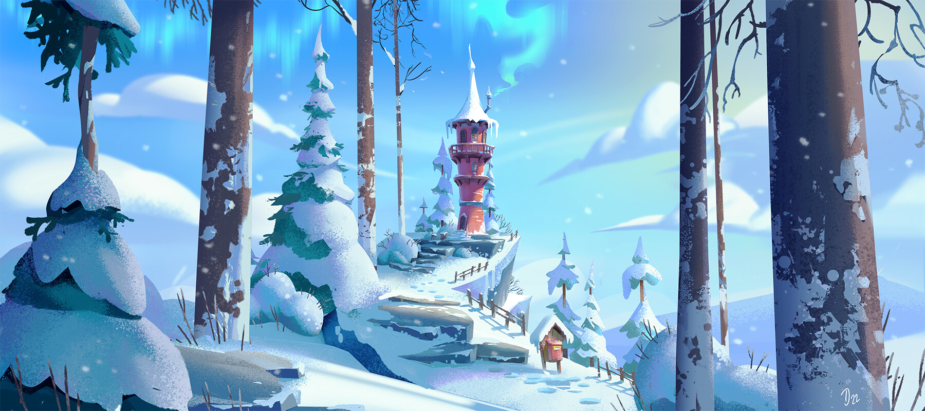 ArtStation - Northern Witch Tower