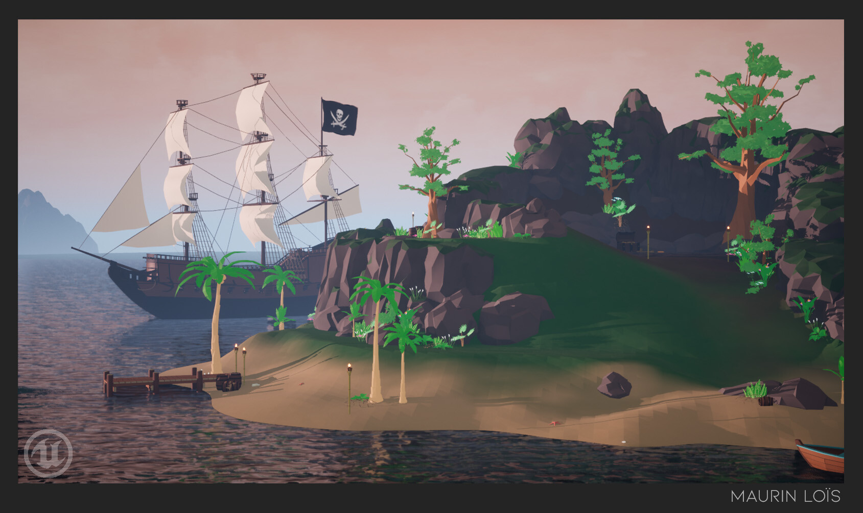 ArtStation - Pirate Island - UE5