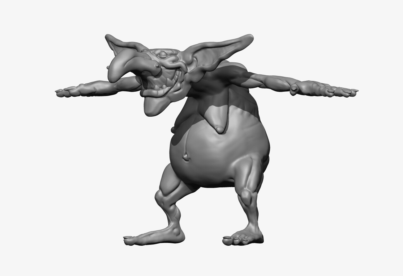 Rosa Ana Moreno Hoyo - First 3D Model: Troll