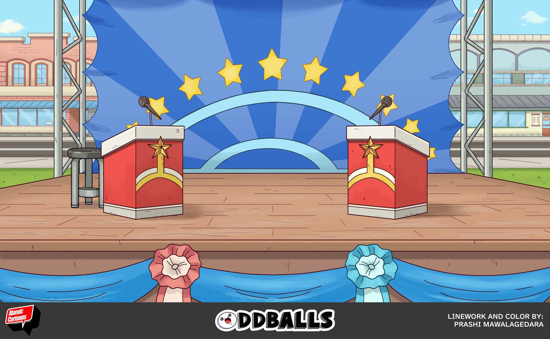 Prashi Mawalagedara - Outdoor/ RV Int - Oddballs Background Work