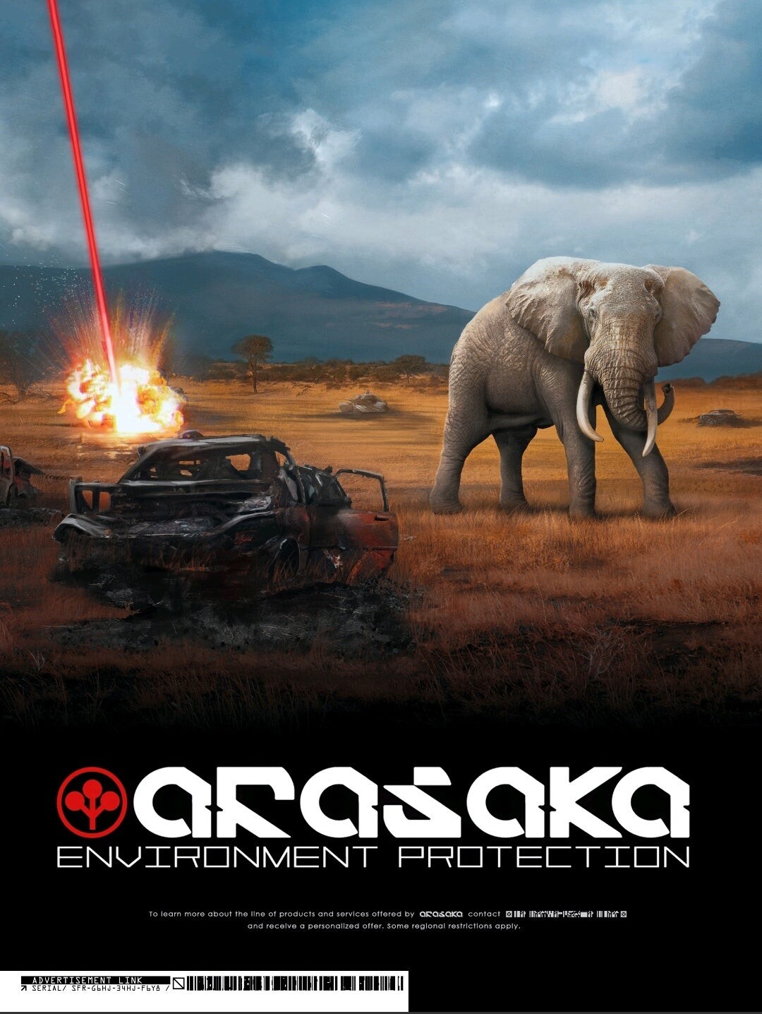 ArtStation - Cyberpunk 2077 - In Game Ads - Arasaka Environment Protection