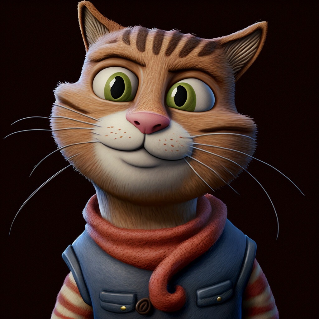 ArtStation - Happy cats