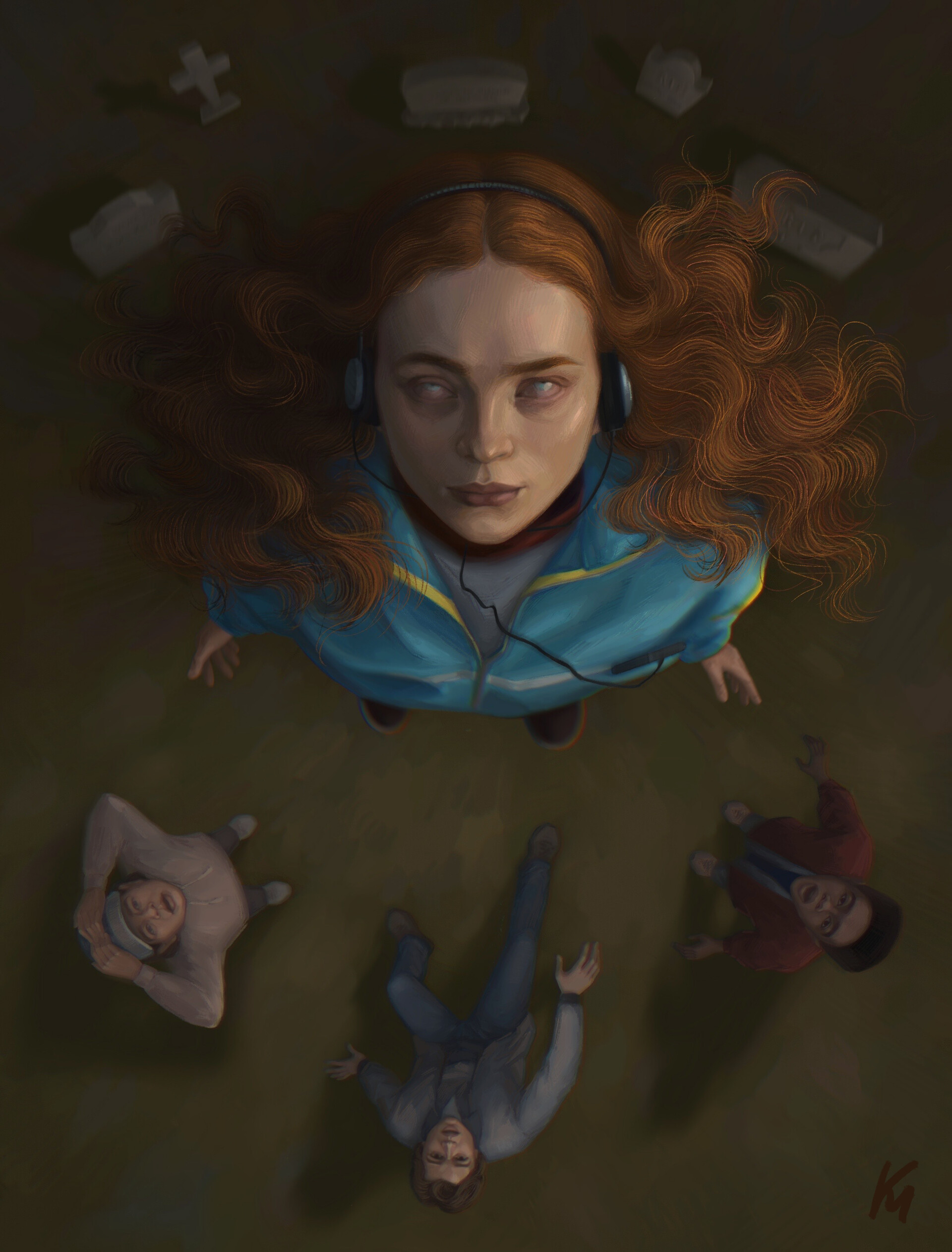 ArtStation - Favorite epic scene from Stranger Things