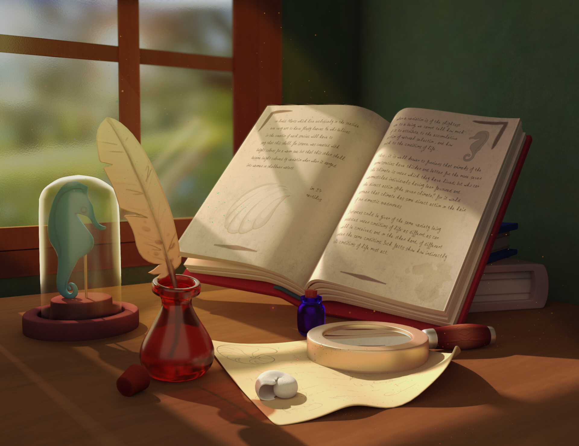 ArtStation - 3D Room Book