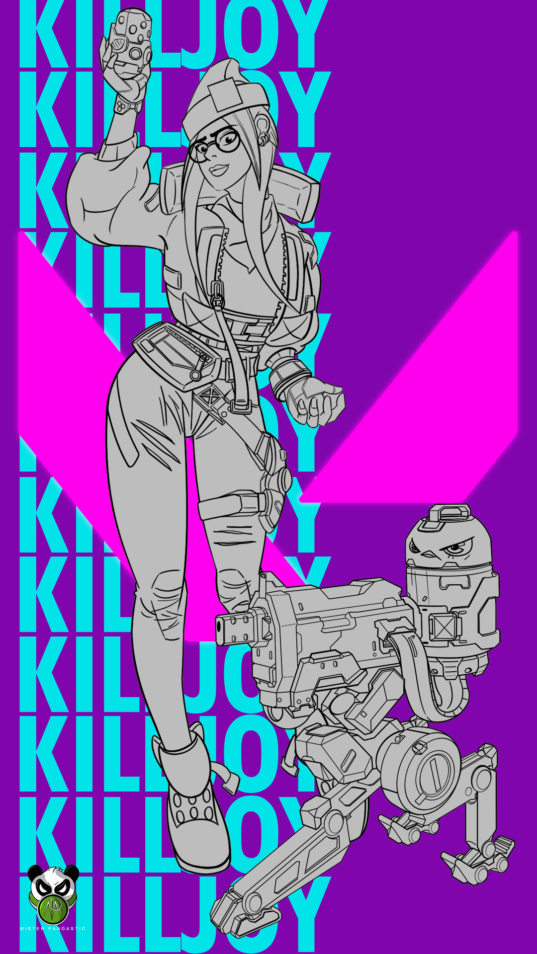 Mister Pandastic - KJ (Codename Killjoy)