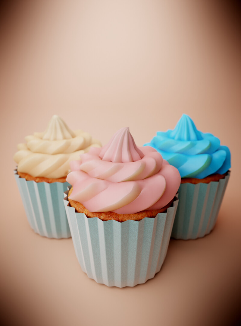 ArtStation - Cupcakes