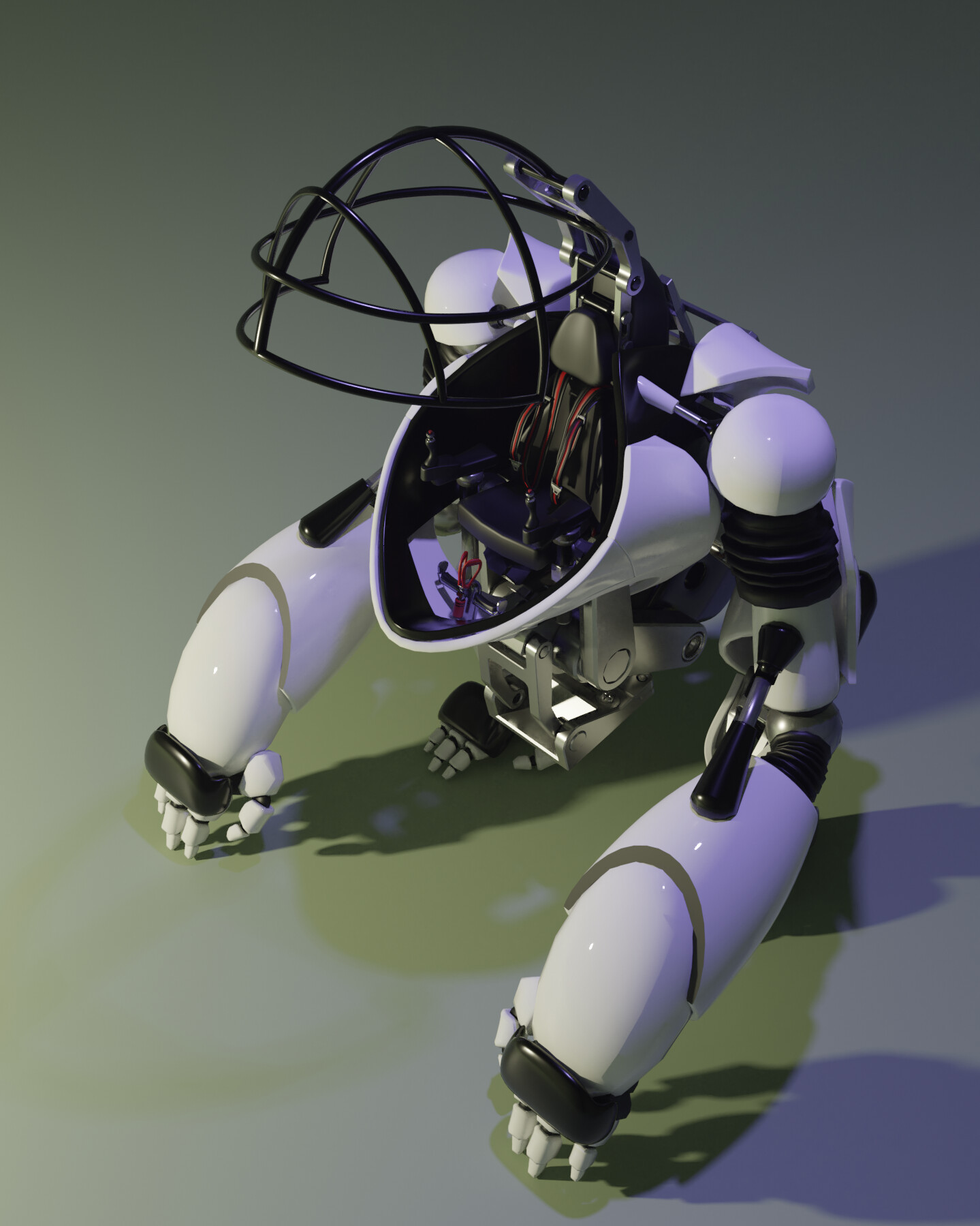 ArtStation - Gorilla Mech, Made for Unreal Engine, Demo on Android