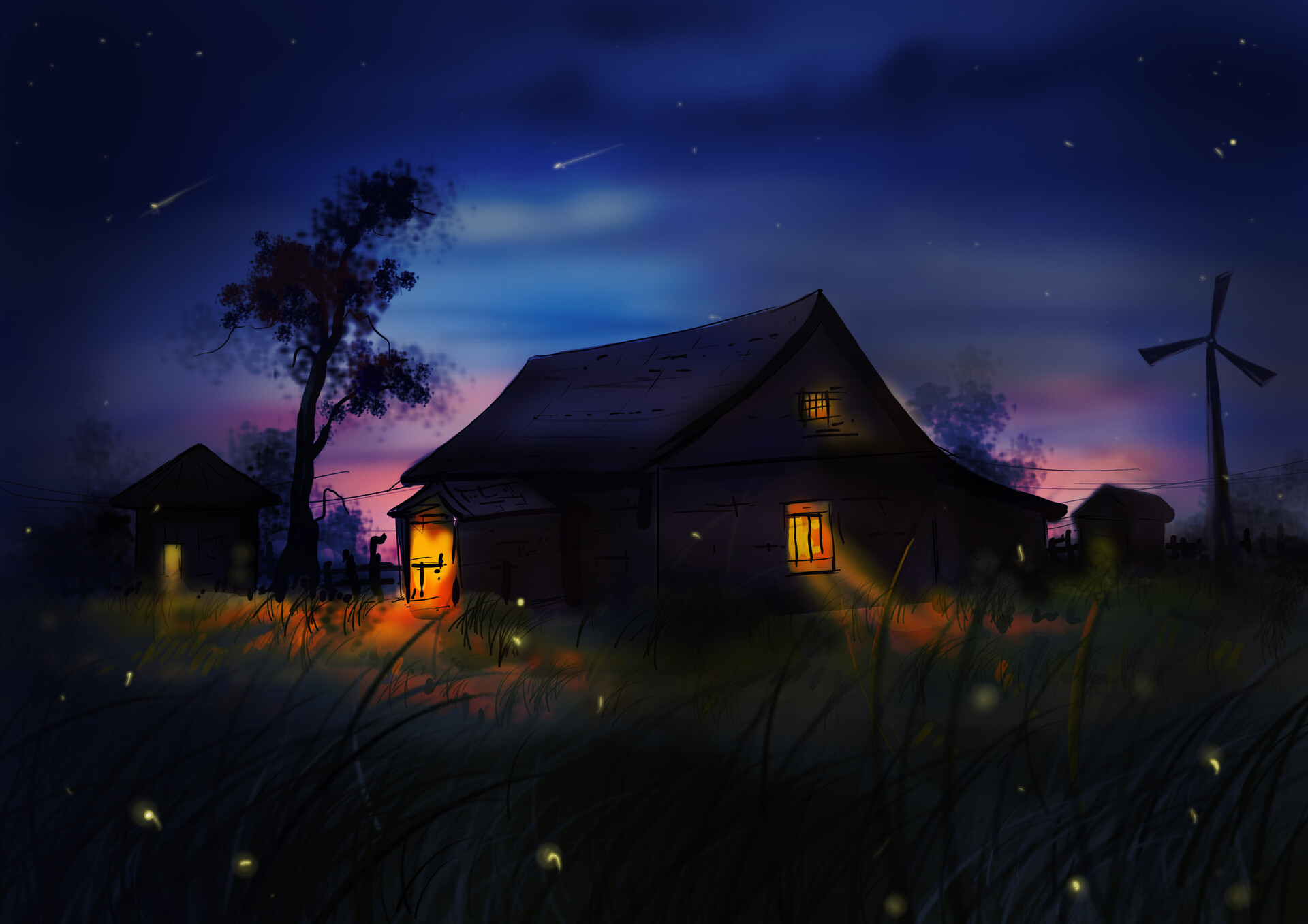 ArtStation - Beautiful Night