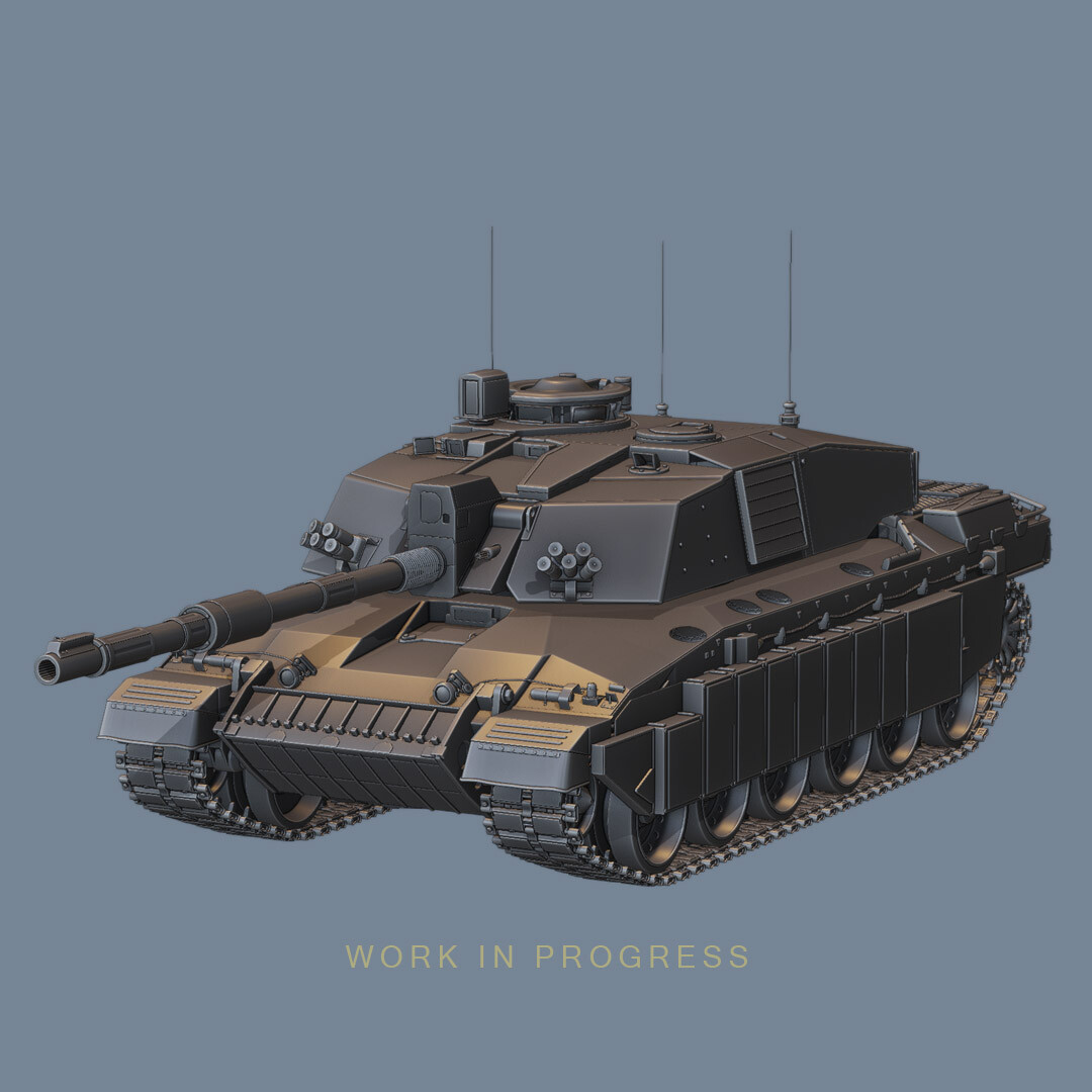 ArtStation - Tank Challenger ll