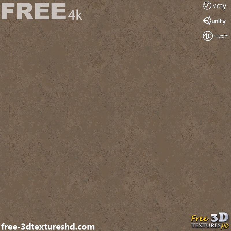 PBR Textures Free Download - Mud Soil seamless 3D Texture PBR in High ...