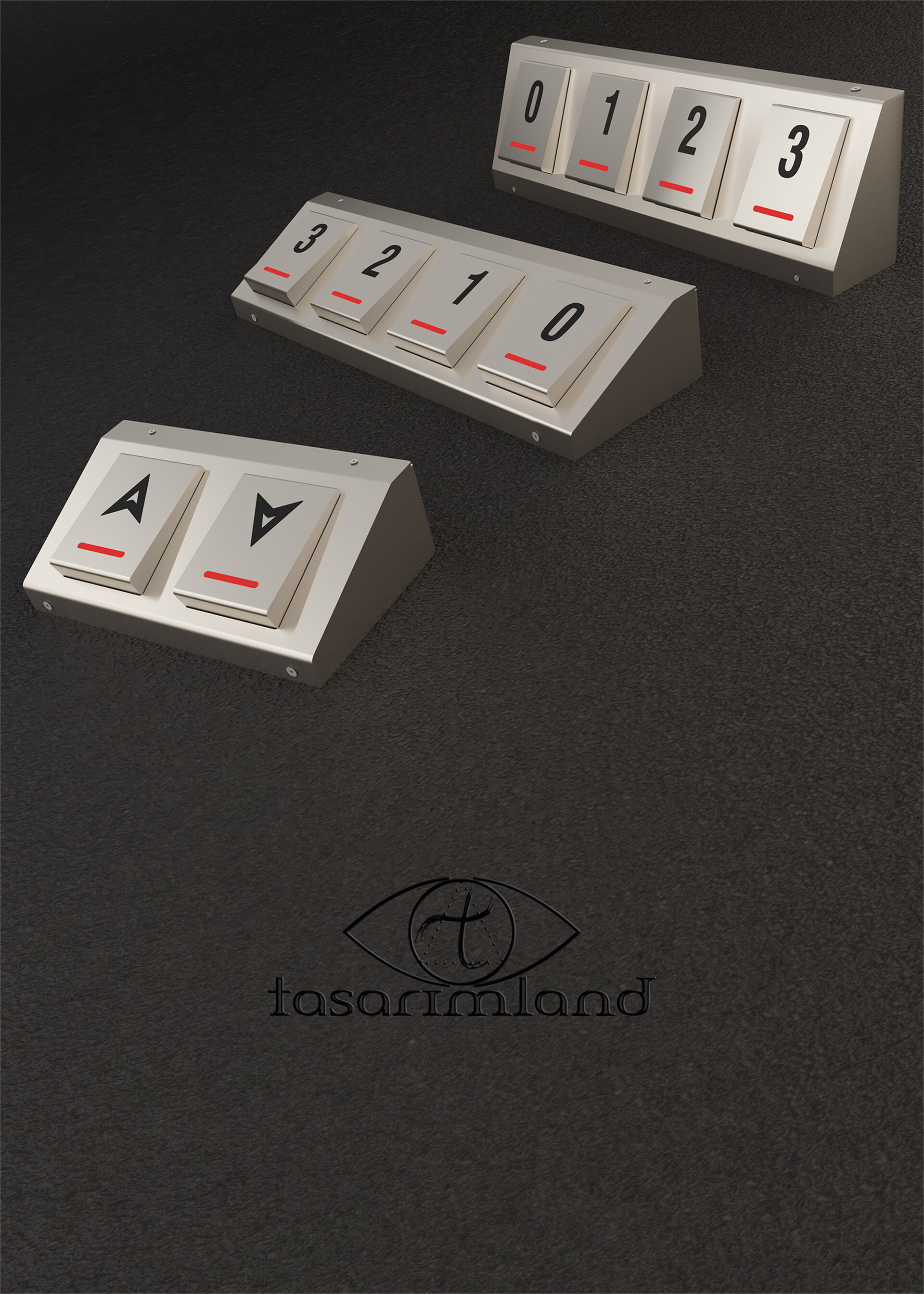 Tasarımland - Elevator pedal lift industrial design