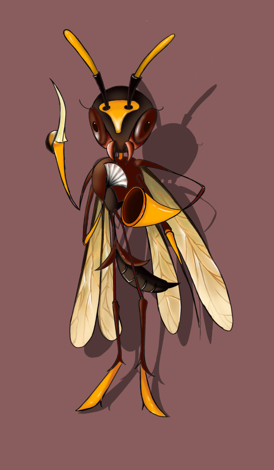 ArtStation - My Character--Personification of Bugs