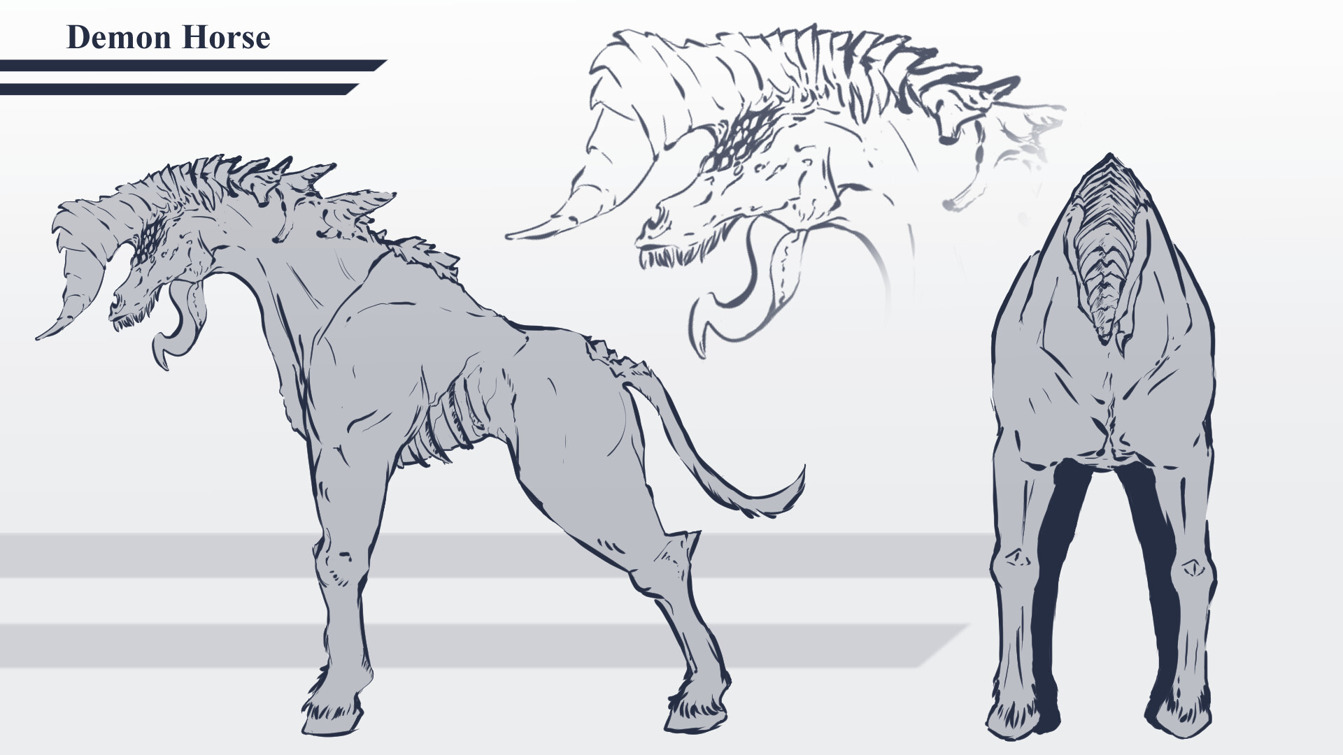 ArtStation - Demon Horse