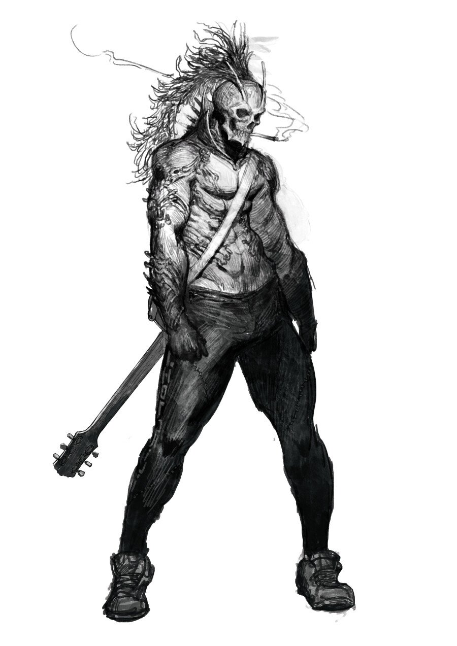 Kyoung Hwan Kim - character concept study works