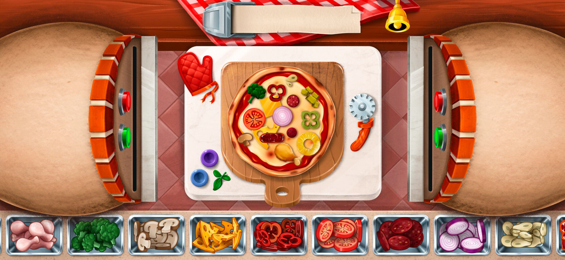 ArtStation - Pizza Game Kitchen