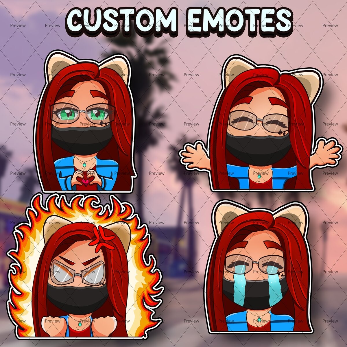 ArtStation - Custom Character Emotes