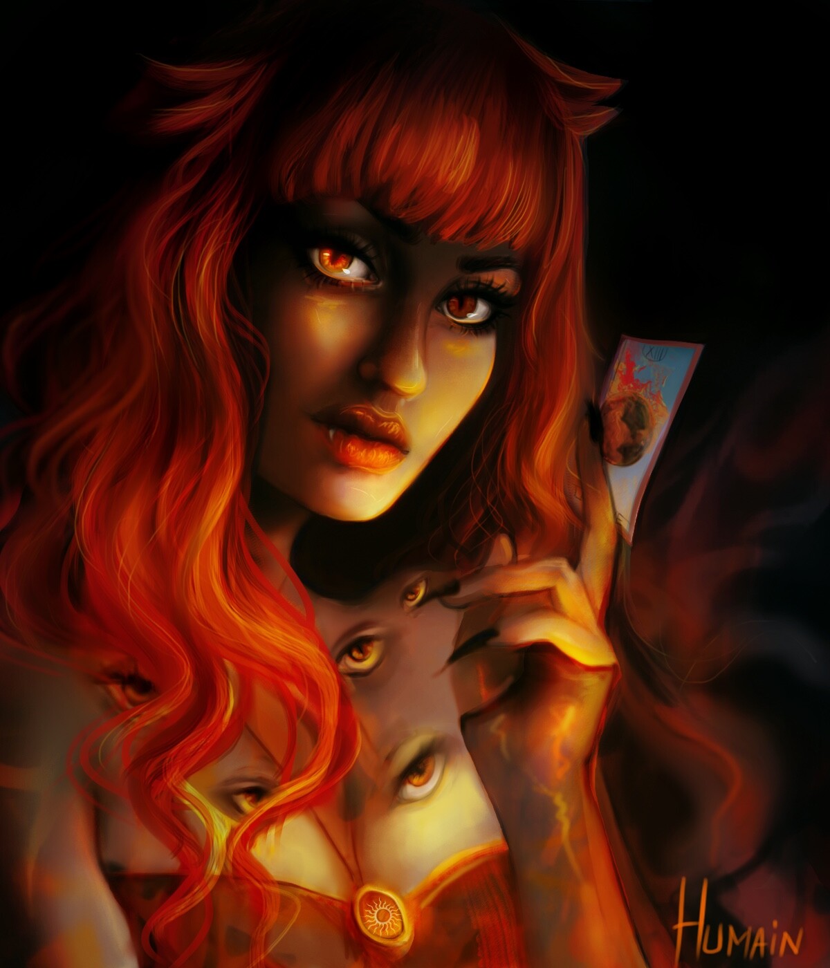 ArtStation - Playing with fire