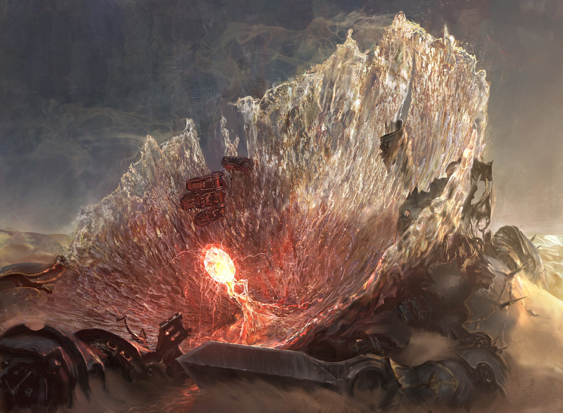 ArtStation - Magic the Gathering: "Excavation Explosion"