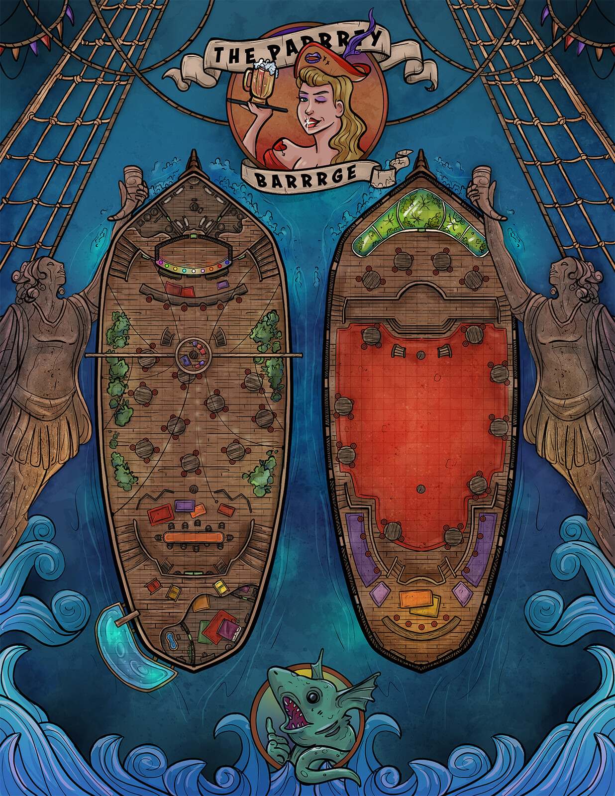 Saga - LGBTQ+ Bar Adventure Maps