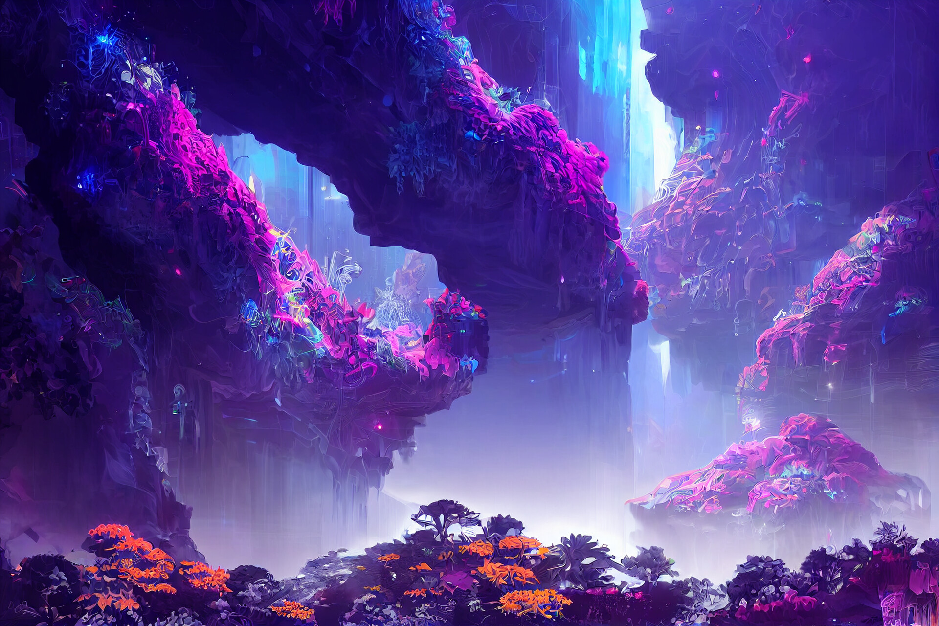 ArtStation - Mystical Cave