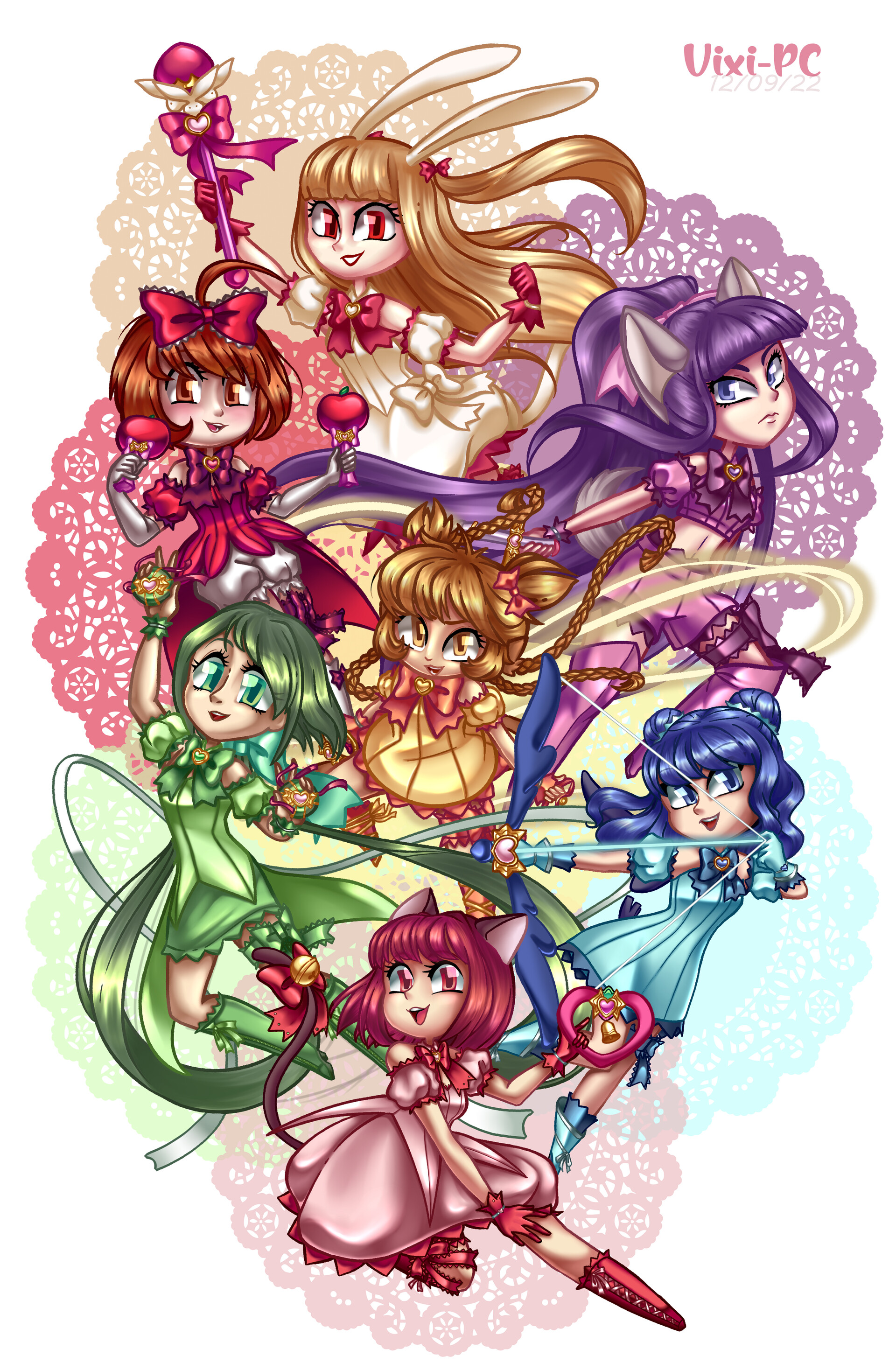 ArtStation - Tokyo mew mew -fanart-