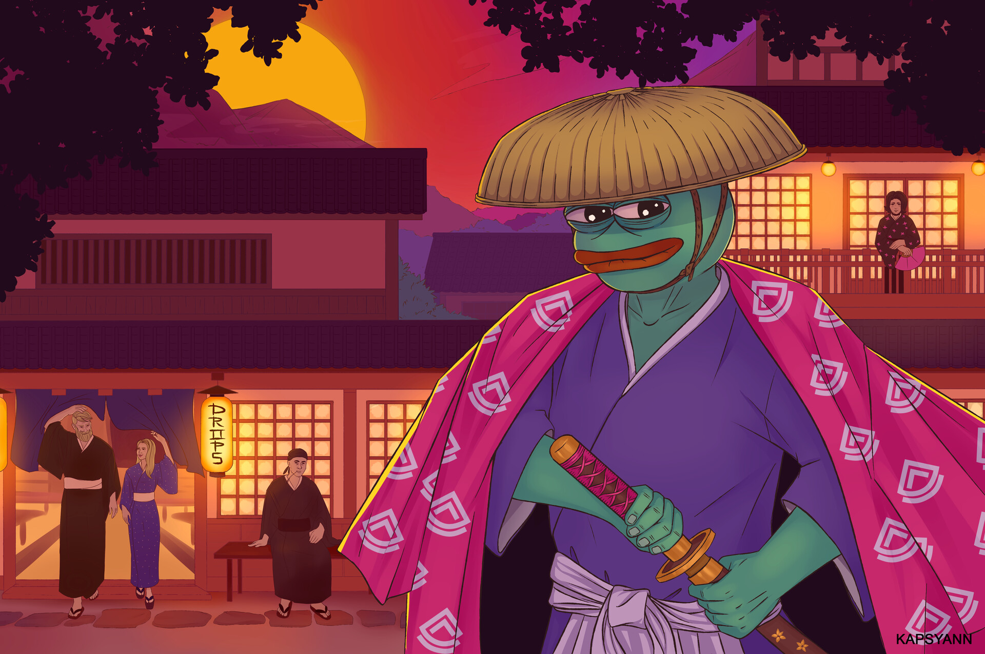ArtStation - Samurai Pepe