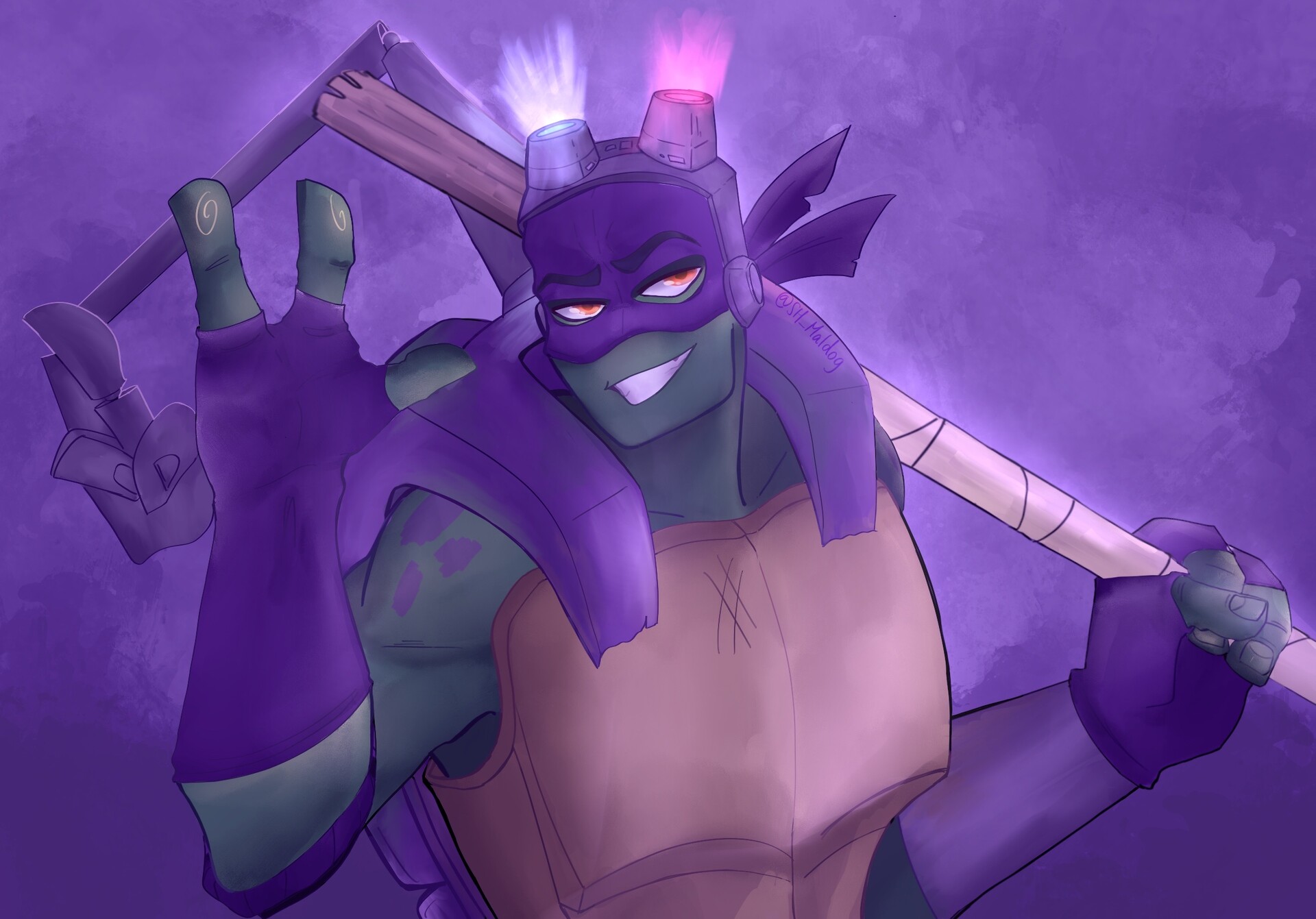 ArtStation - Donnie ROTTMNT