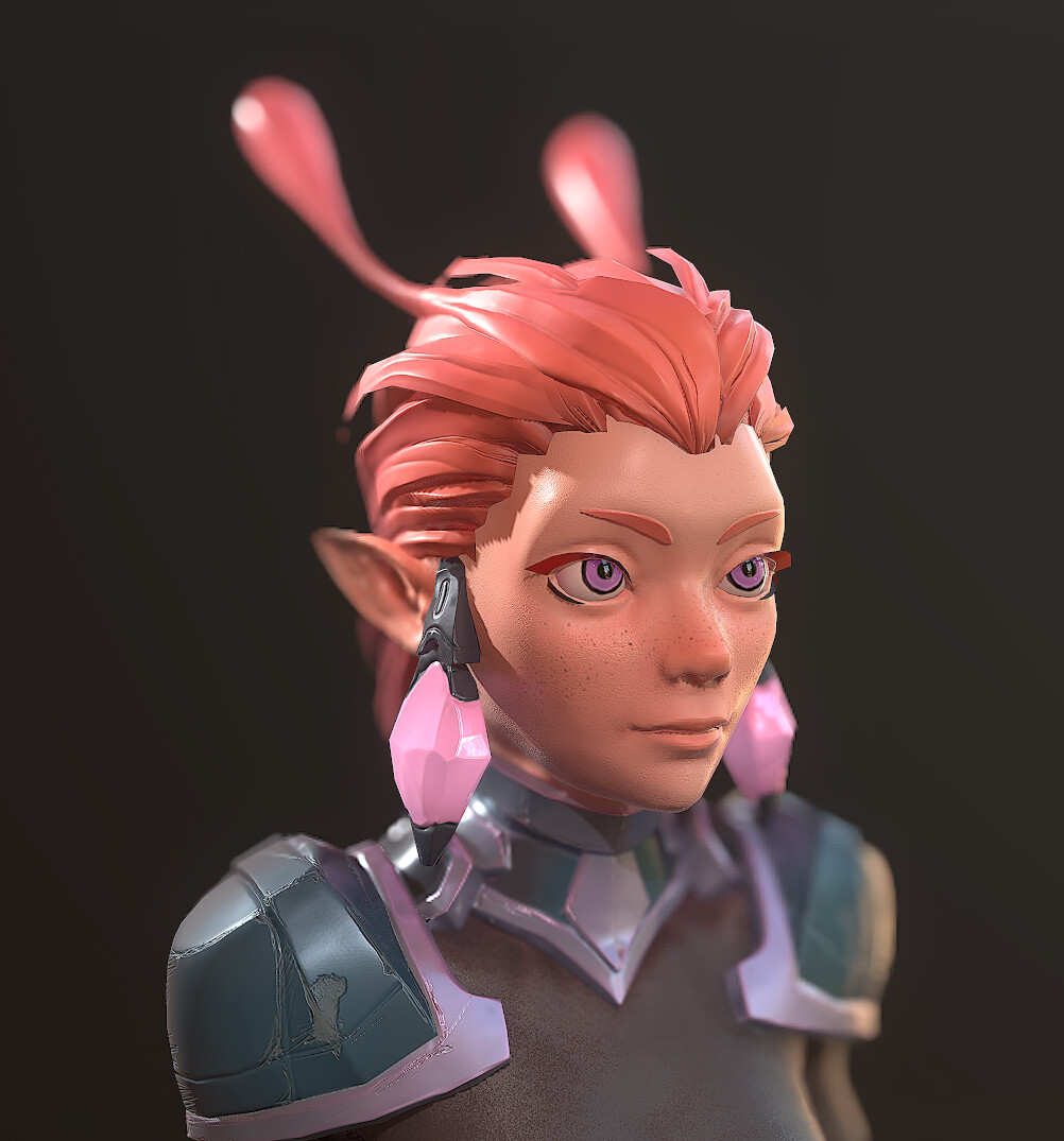 MaridianSnack - Art School Project: PBR Model