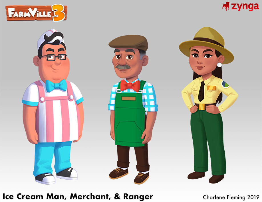 Charlene Fleming - FarmVille 3 Characters