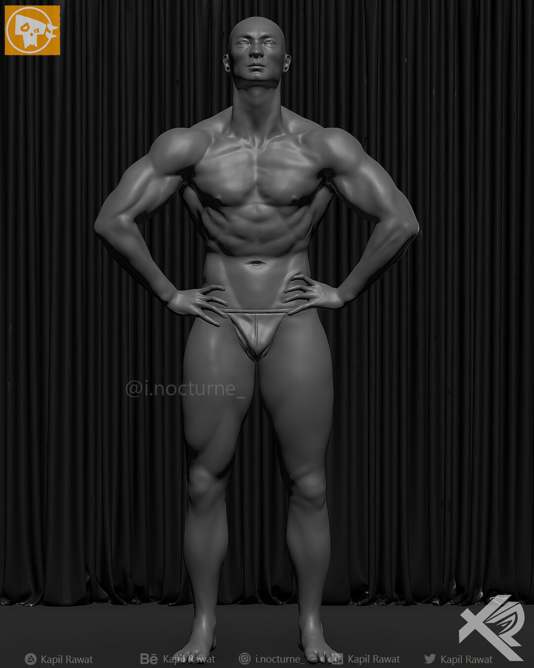 ArtStation - Anatomy Study